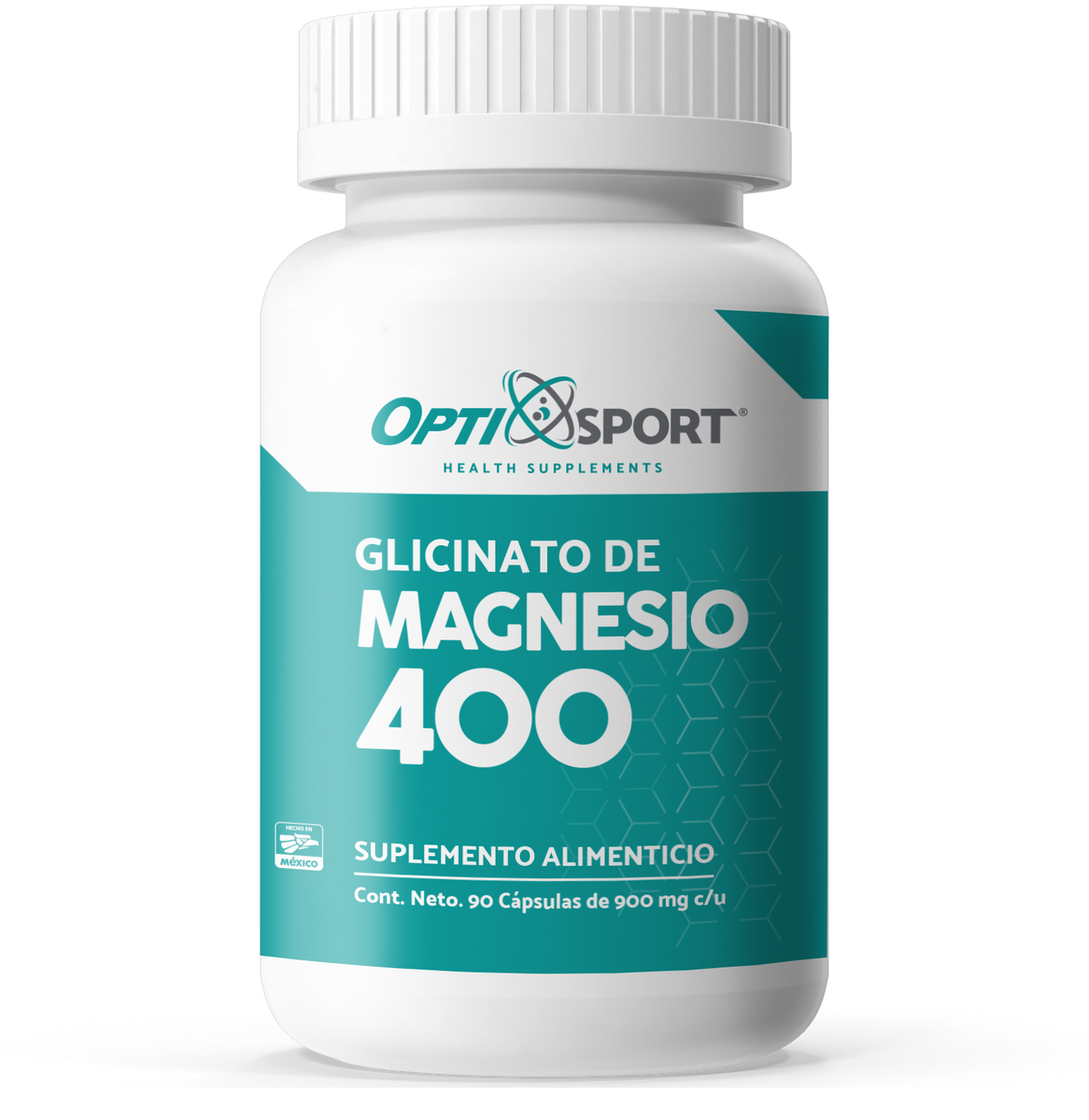 Glicinato de Magnesio 90 cápsulas de 400 mg cada una – OptiSport Health ...